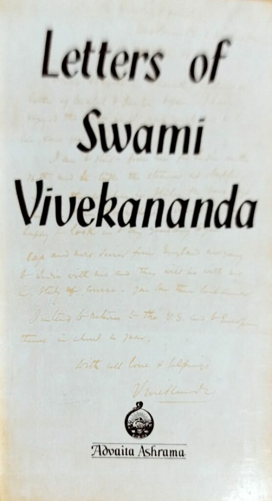 Letters of swami vivekananda – Aurokart